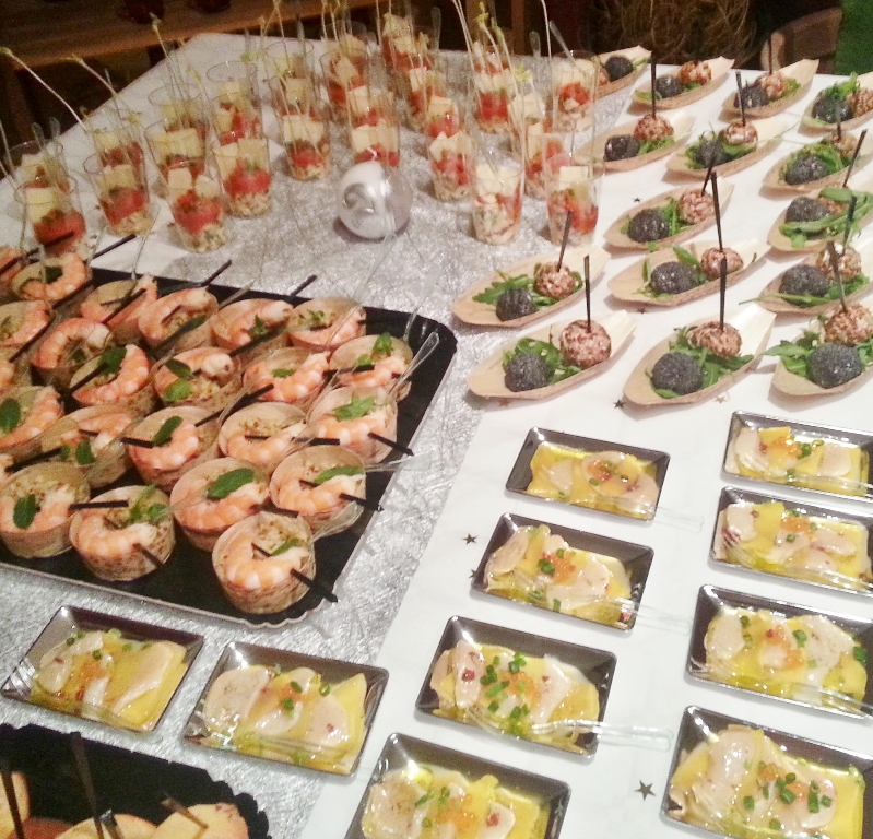 Buffet, cocktail dinatoire - Un arôme 2 chefs